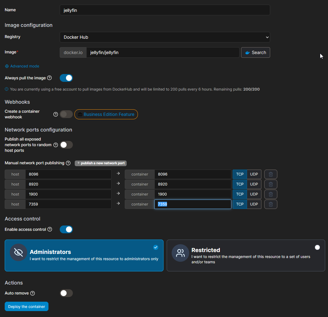 Deploying a Jellyfin Server – Natural Born Coder